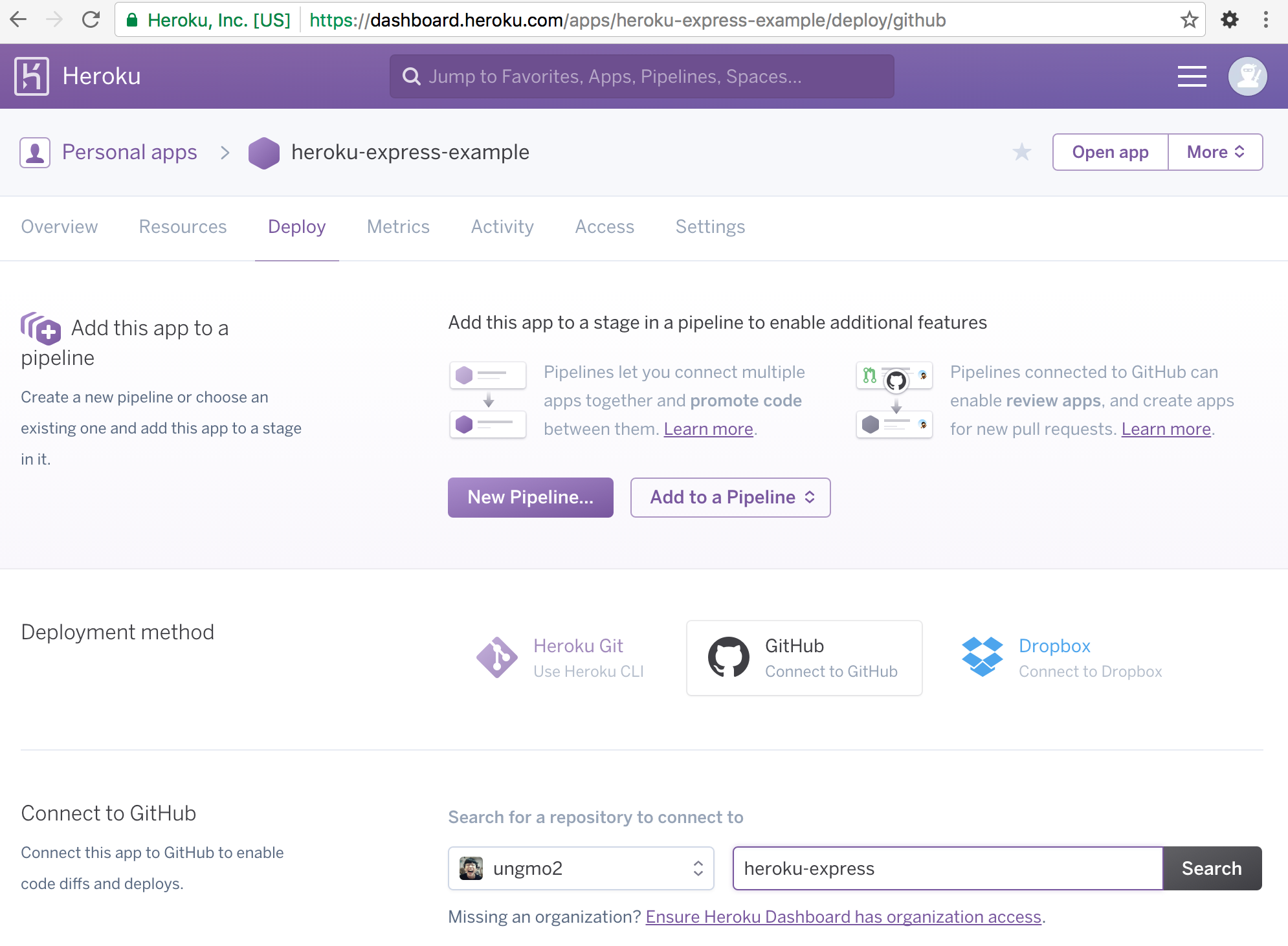 Deploying Node.js(Express) & MongoDB to Heroku | PoiemaWeb
